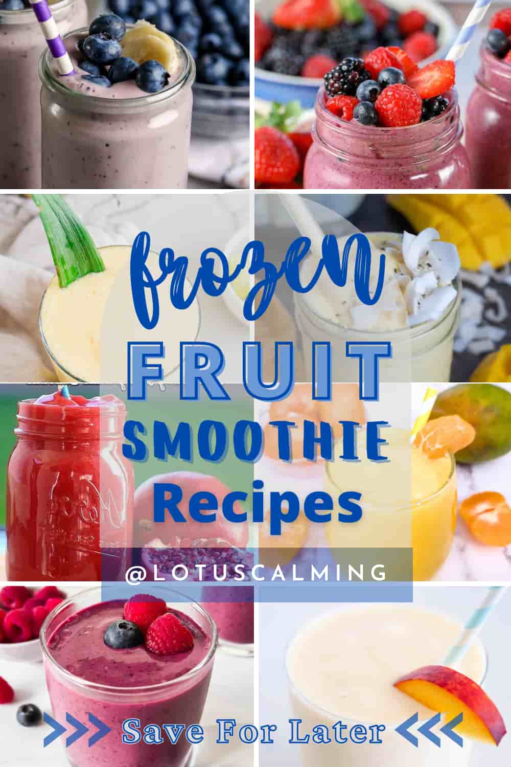 Frozen Fruit Smoothie Recipes 2026